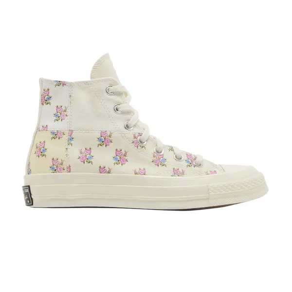 CONVERSE Chuck 70 High Patchwork Floral - Cream