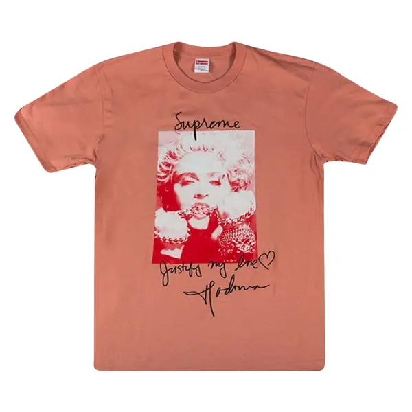 Supreme Madonna Tee 'terra Cotta - Orange