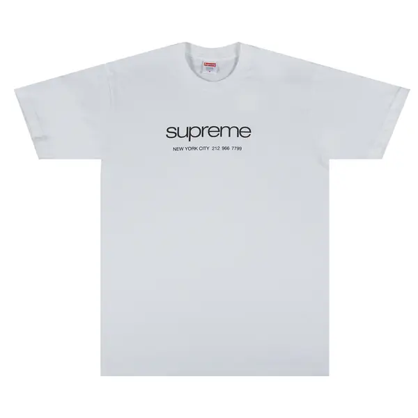 Supreme Shop Tee - White