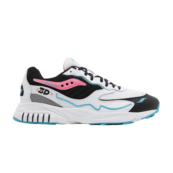 Saucony 3d Grid Hurricane Sneakers - White