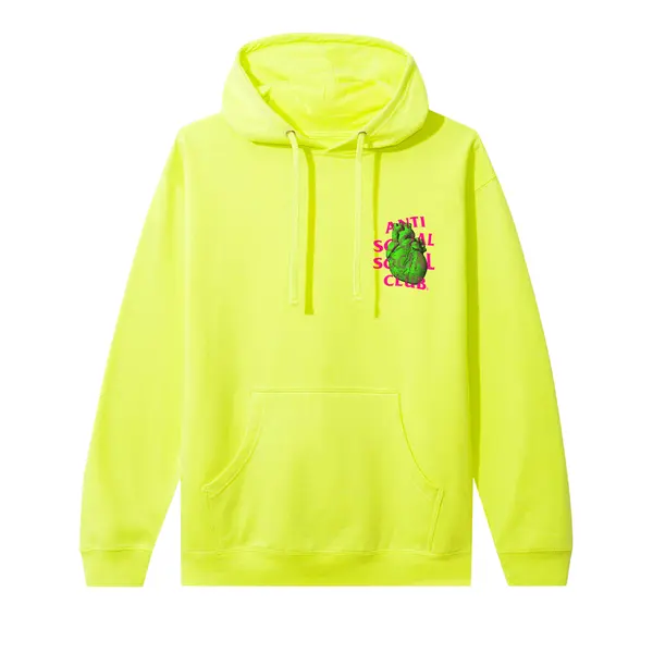 ANTI SOCIAL SOCIAL CLUB Pulse Check Hoodie - Yellow