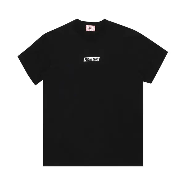 FLIGHT CLUB Slant Logo T-shirt - Black