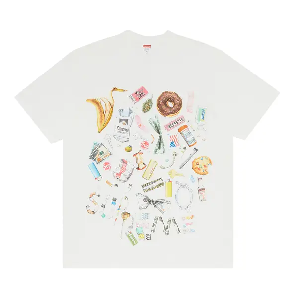 Supreme Trash Tee - White