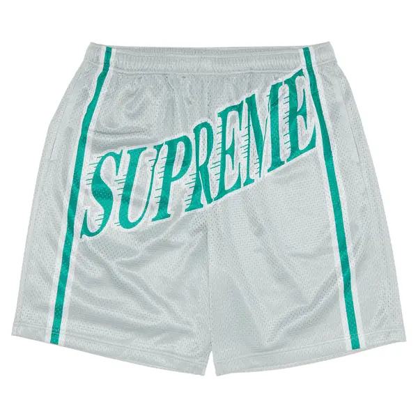Supreme Slap Shot Baggy Mesh Short - Grey
