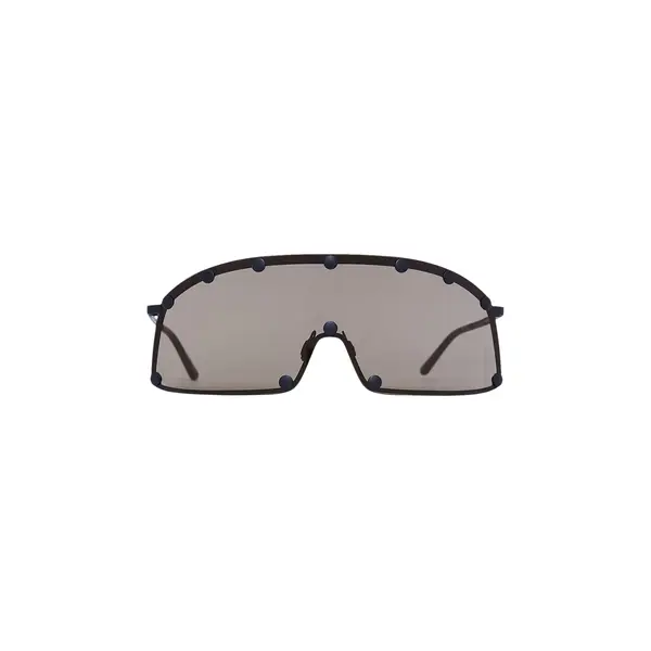 Rick Owens Shielding Sunglasses - Black