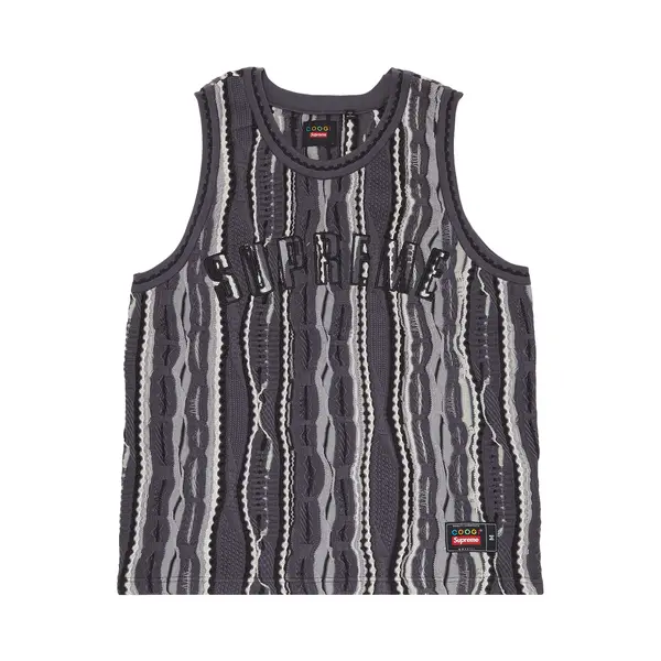 Supreme X Coogi Basketball Jersey - Black