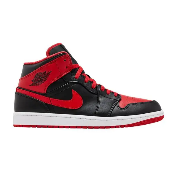 JORDAN 1 Mid Sneakers - Red