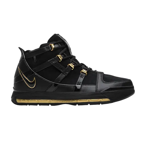 Nike Zoom Lebron 3 Retro Sneakers - Black