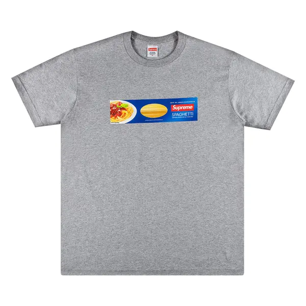 Supreme Spaghetti Tee 'heather - Grey
