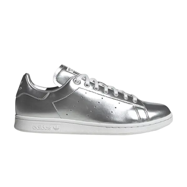 Adidas Stan Smith Metallic Sneakers - Silver