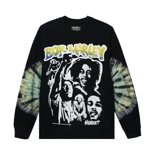 MARKET Bob Marley Punk Long-sleeve T-shirt