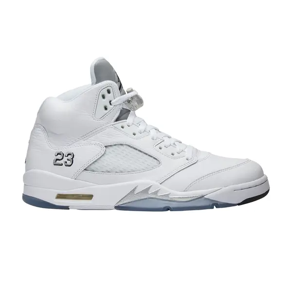 JORDAN 5 Retro Metallic - White
