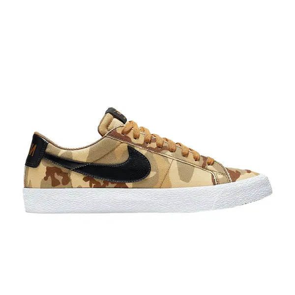 Nike Blazer Low Sb Camo Sneakers - Brown