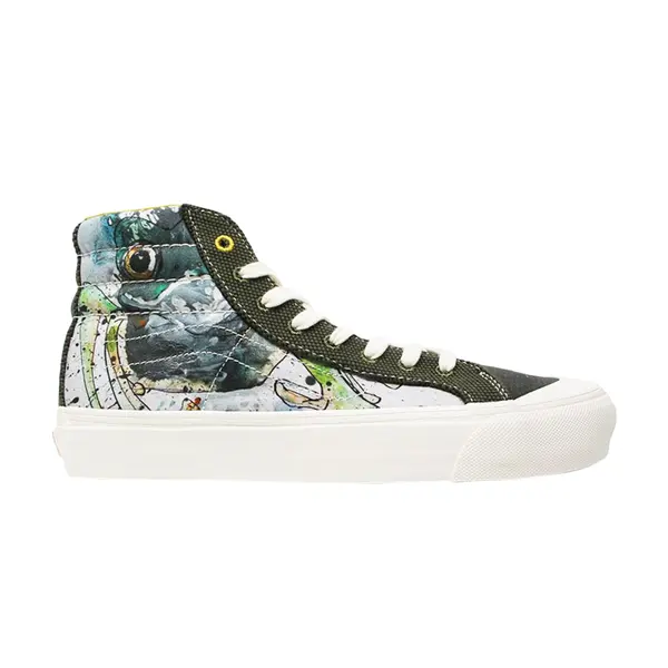 VANS Ralph Steadman X Style 138 Lx 'frog' Sneaker - Brown