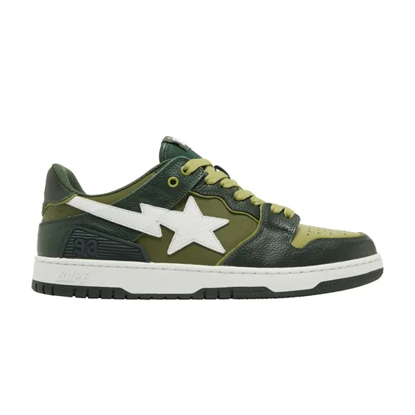 A BATHING APE Sk8 Sta #2 M1 Sneakers - Green