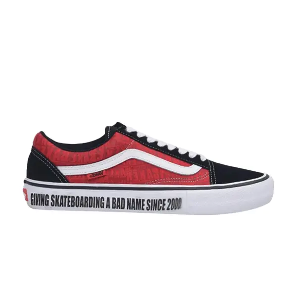 VANS Baker Skateboards X Old Skool Sneakers - Black