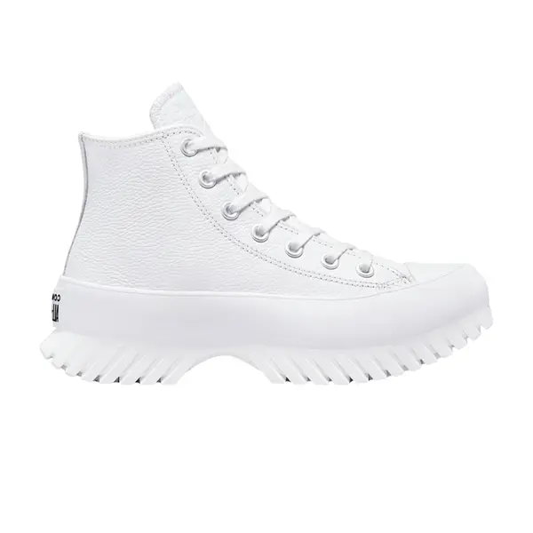 CONVERSE Chuck Taylor All Star Lugged 2.0 Leather High Top Sneakers - White