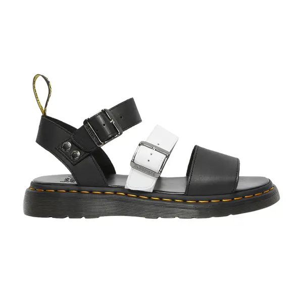 Dr. Martens Gryphon Leather Strap Sandals - Black
