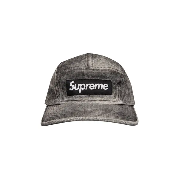 Supreme Canvas Camp Cap - Black