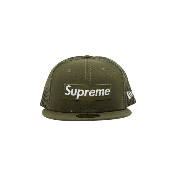 Supreme X New Era Box Logo Mesh Back - Green