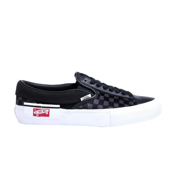 VANS Slip-on Cap Lx Pony Checkered - Black
