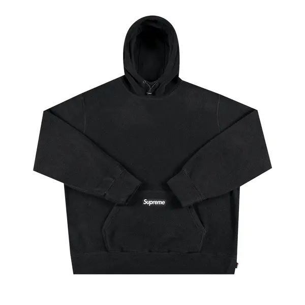 Supreme Polartec Hoodie - Black | Editorialist