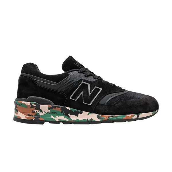 NEW BALANCE 997 Made In Usa 'military Pack' Sneakers - Black