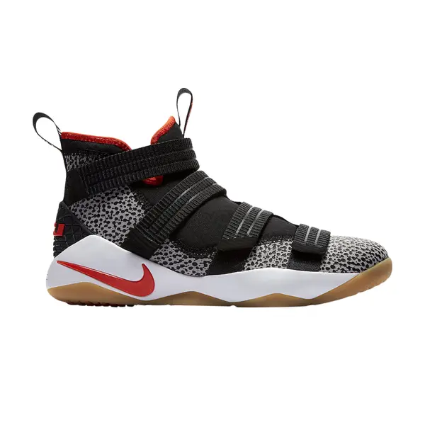 Nike Lebron Soldier ‘safari’ High-top Sneakers - Black