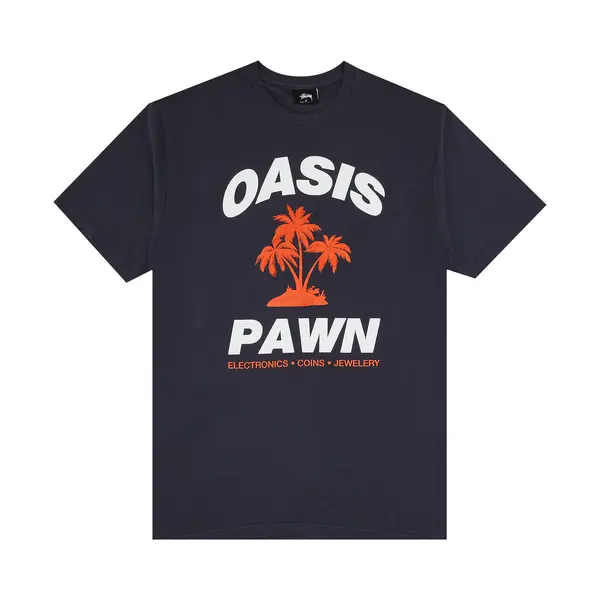 StÜssy Oasis Pawn Tee - Blue