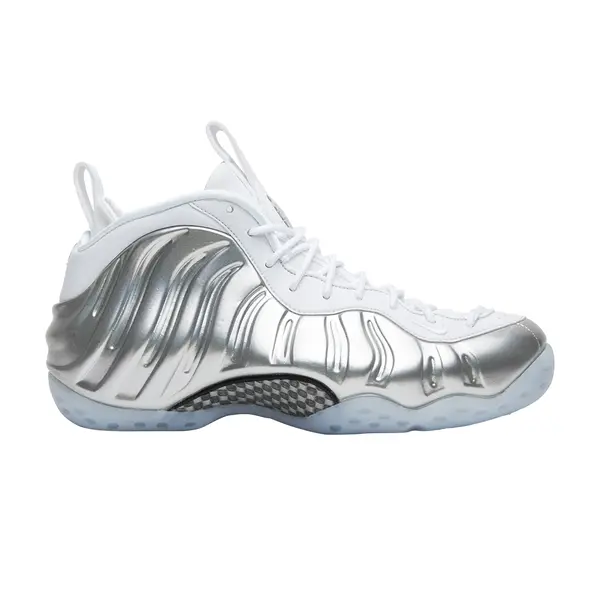 Nike Air Foamposite One Sneakers Silver Editorialist