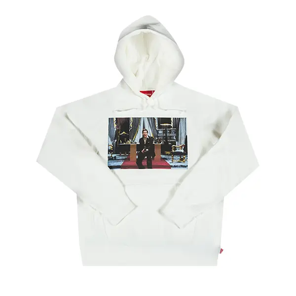 Supreme Scarface Friend Hooded Sweatshirt - White