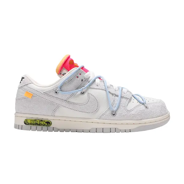 Nike Off- X Dunk Low 'lot 38 Of 50' Sneakers - White
