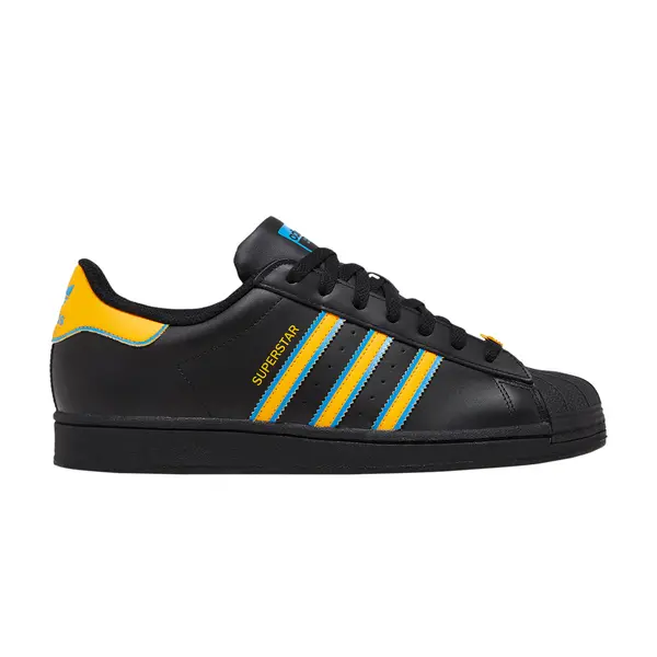 Adidas Superstar Gold Blue - Black