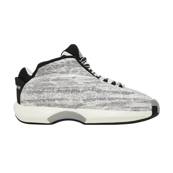 Adidas Crazy 1 Snakeskin Sneakers - White