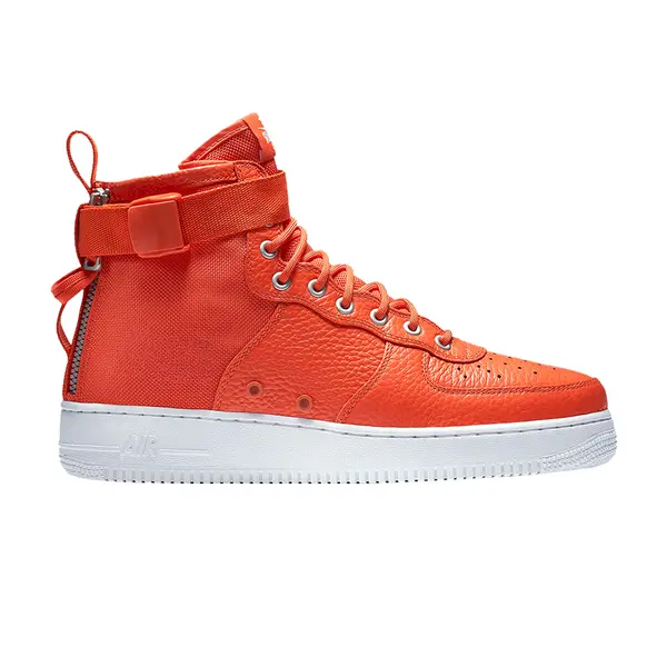 Nike Sf Air Force 1 Mid - Orange