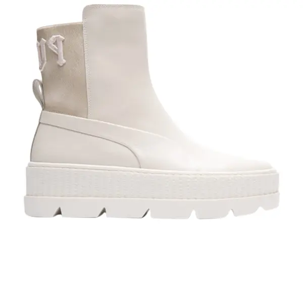 PUMA Fenty Chelsea Sneaker Boots - White