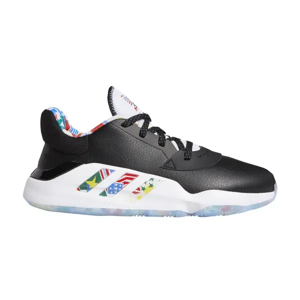 Adidas Pro Bounce 2019 Low Fiba 'ball Around The World' Sneakers - Black