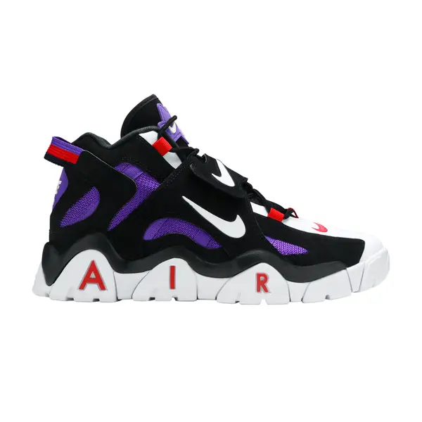 Nike Barrage Mid Qs 'raptors' Sneaker - Purple