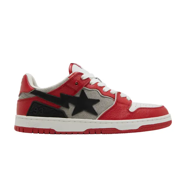 A BATHING APE Sk8 Sta #1 Sneakers - Red