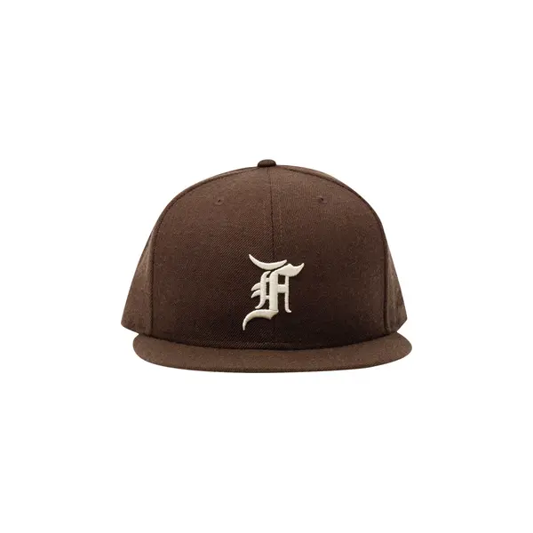 Fear Of God X New Era Fitted Cap - Brown