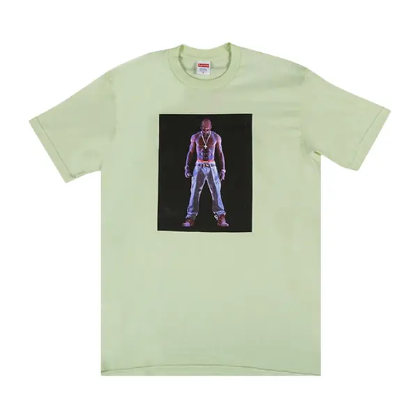 Supreme Tupac Hologram Tee 'pale Mint - Green