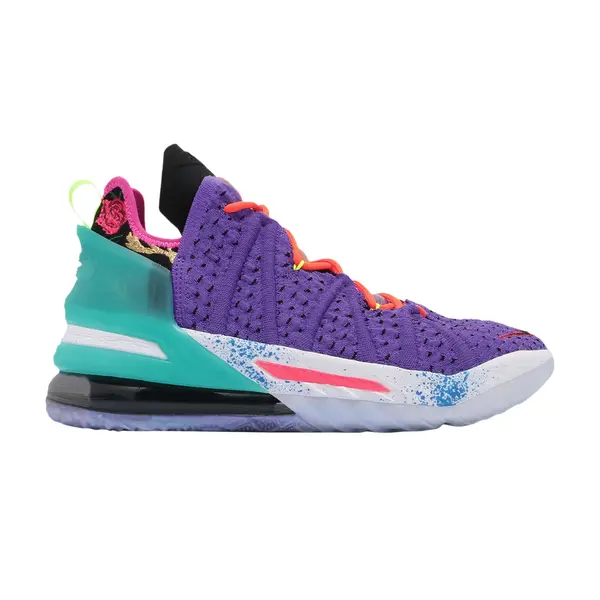 Nike Lebron 18 Ep Sneakers - Purple