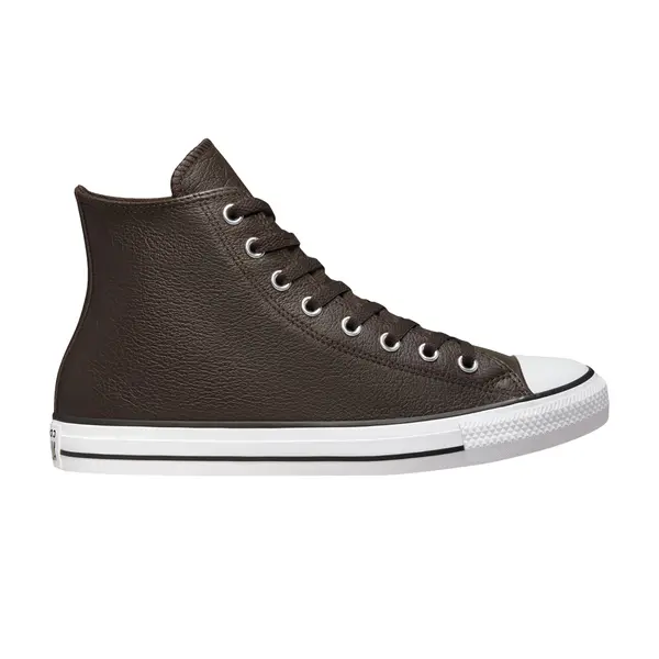 CONVERSE Chuck Taylor All Star Tumbled Leather High Top Sneakers - Brown