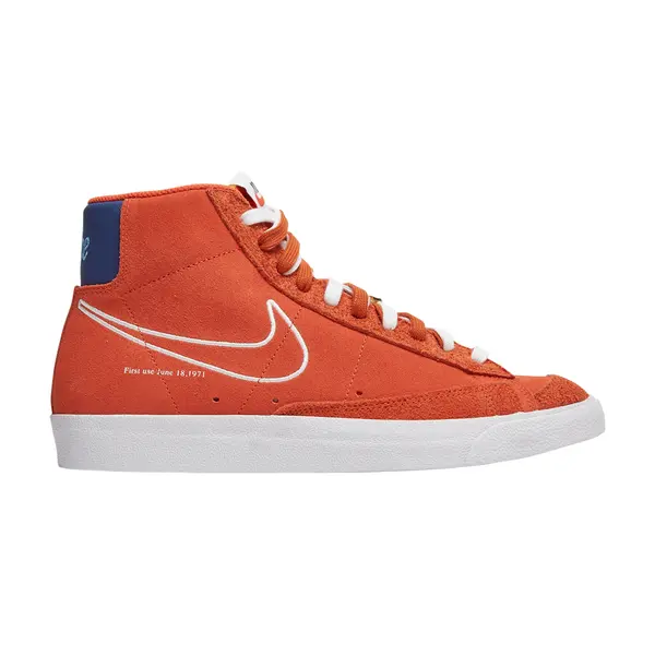 Nike Blazer Mid '77 'first Use' Sneakers - Orange