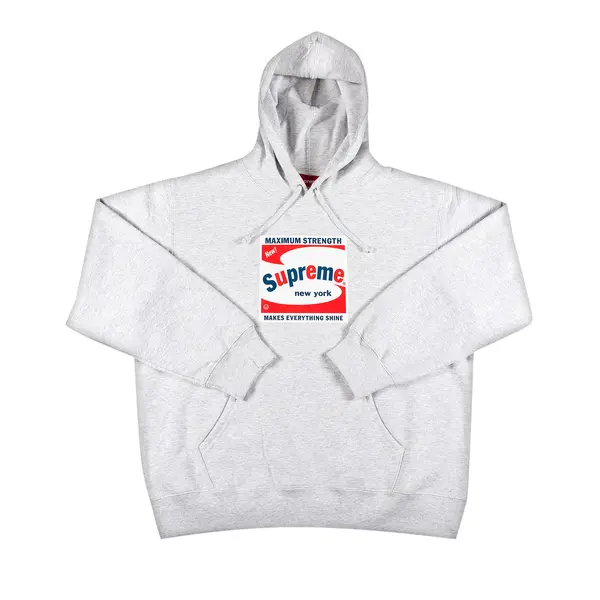 Supreme Shine Hooded Sweatshirt - Grey