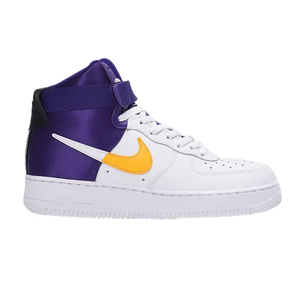 Nike Nba X Air Force 1 High '07 'lakers' Sneakers - White