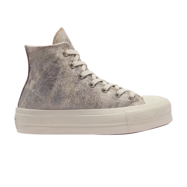 CONVERSE Chuck Taylor All Star Platform High Top Sneakers - Silver