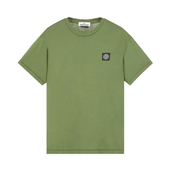 Stone Island Logo Patch T-shirt - Green