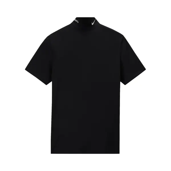 Nike Nrg Nocta Mock Neck Short-sleeve Top - Black