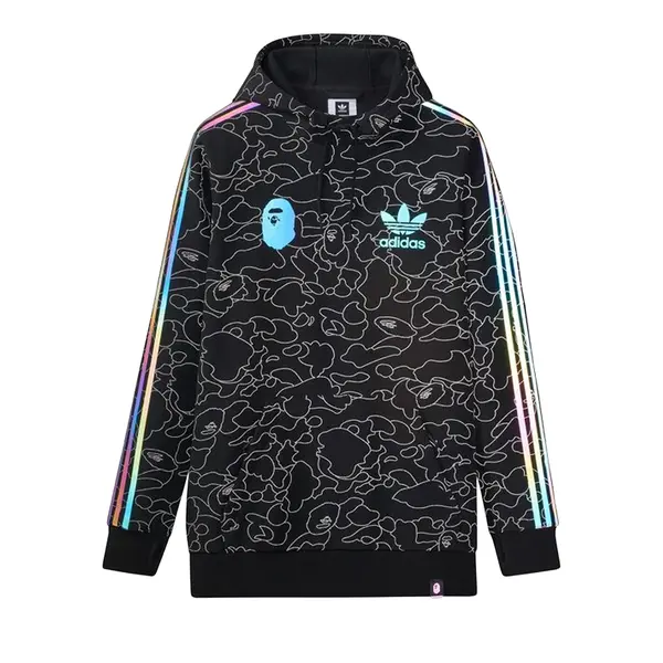 A BATHING APE X Adidas Tech Hoodie